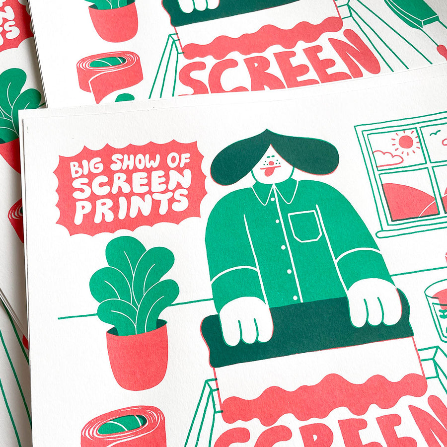 Screen Print 2024 Poster by YUK FUN