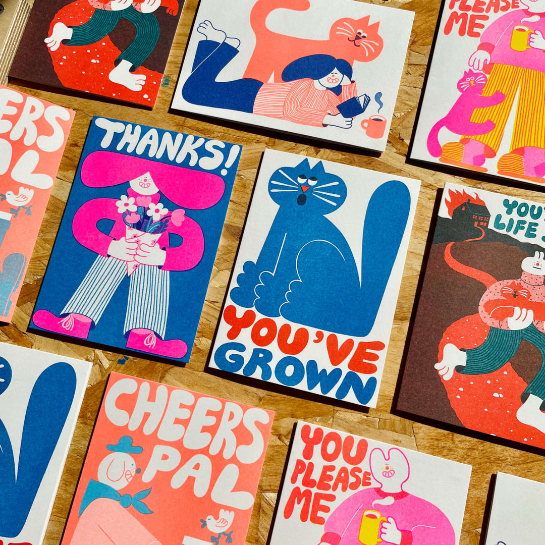 Awesome colourful, fun illustration & design from YUK FUN